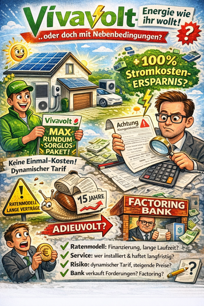 Vivavolt – Energie wie ihr wollt oder doch mit Nebenbedingungen ...